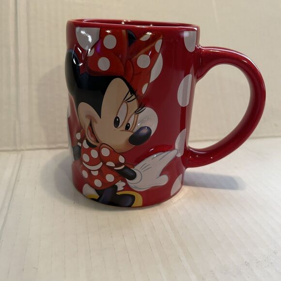 Disney | Dining | New 28 Minnie Mouse Its All About Me Mug Red Cup ...